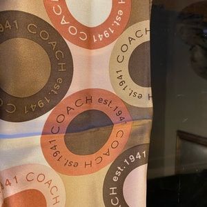 Coach | Accessories | Beautiful Coach Silk Scarves | Poshmark